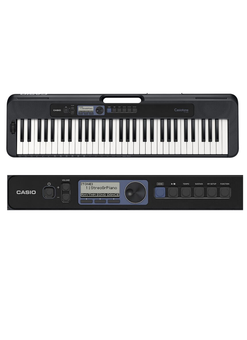Casio CT-S300 Casiotone 61-Key Portable Keyboard (Black) - Dagna Music