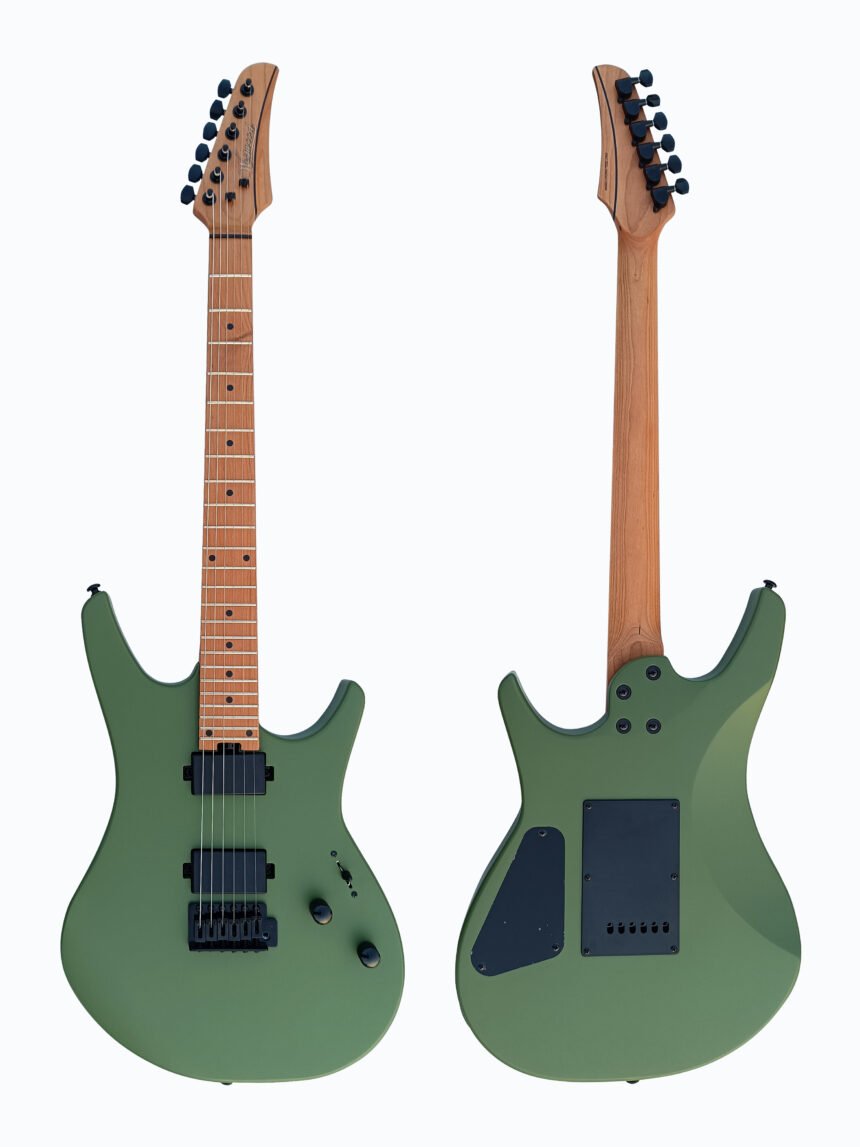 Westwood YF-D100 HH Electric Guitar - AG (Army Green) - Dagna Music