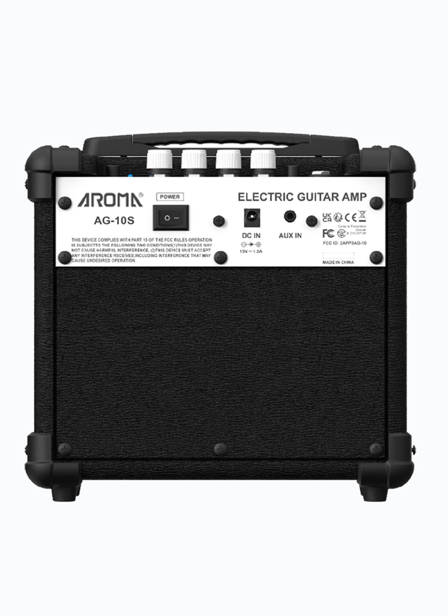 Aroma AG-10S Electric Guitar Amplifier with Bluetooth - Dagna Music