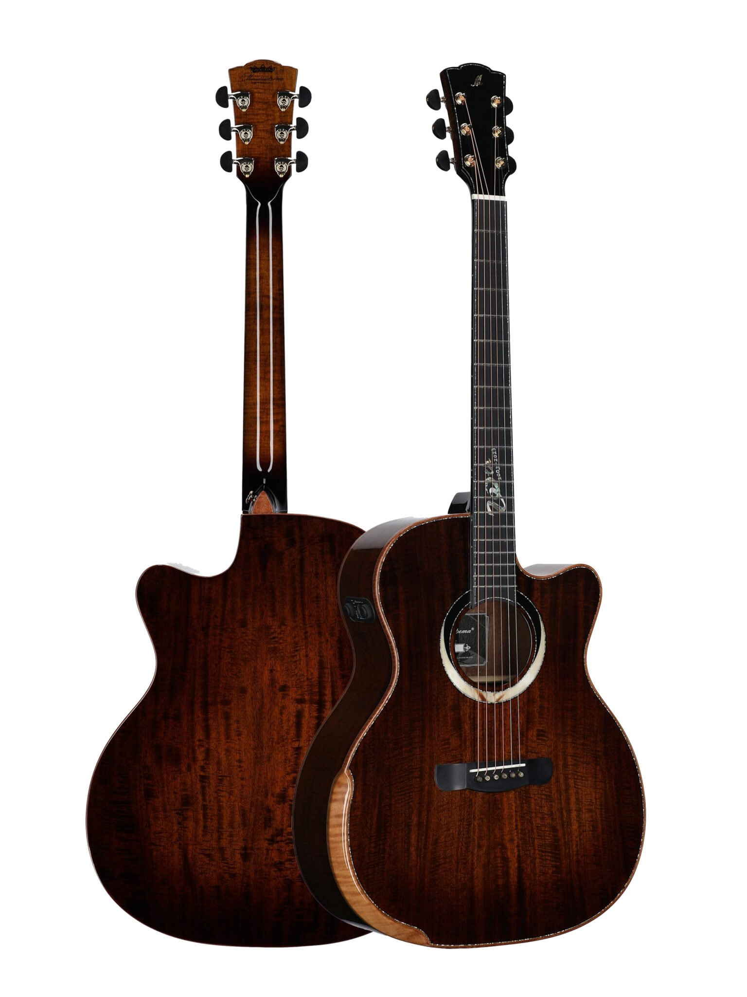 Merida Extrema Gloria V Semi Acoustic Guitar - Dagna Music