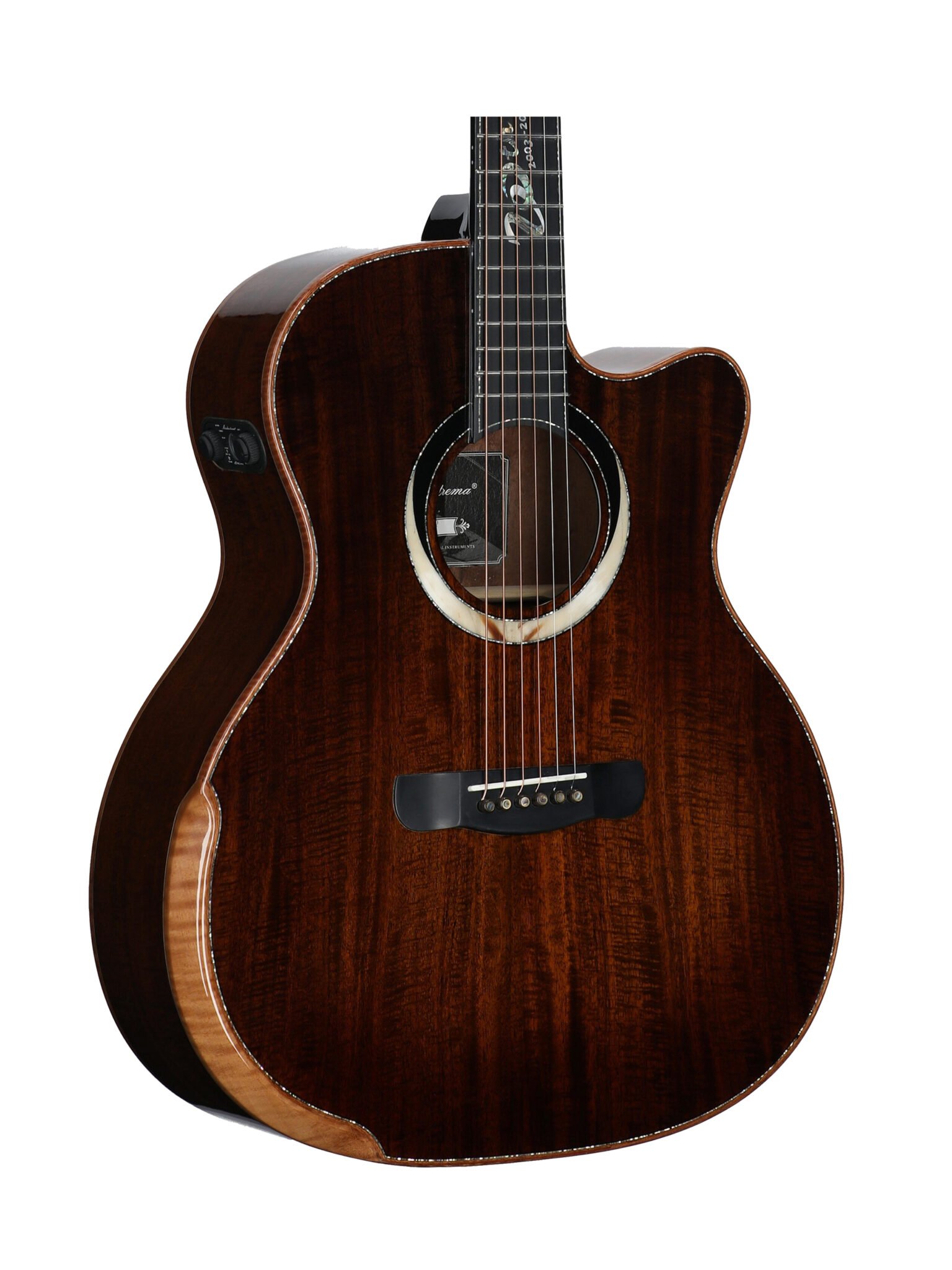 Merida Extrema Gloria V Semi Acoustic Guitar - Dagna Music